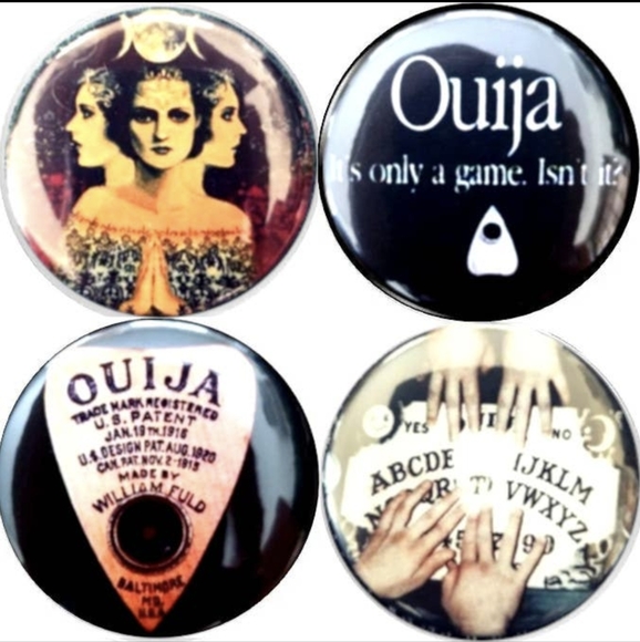 Unlisted | Accessories | Ouija Board Gothic Set Of 4 New Large 225 Inch ...